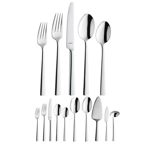 Amefa Moderno 45-piece Silverware Flatware Cutlery Set Service For 8 ...