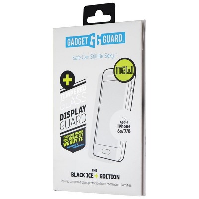 Gadget Guard (black Ice+) Tempered Glass Screen Guard For Apple Iphone ...