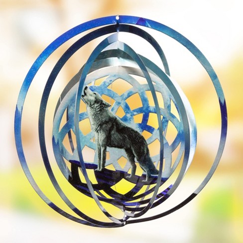 Vp Home Celestial Planet Kinetic Wind Spinner For Yard And Garden : Target