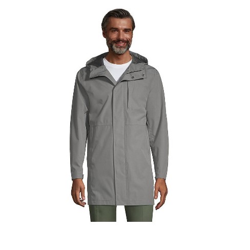 Lands' End Men's Waterproof Hooded Raincoat : Target