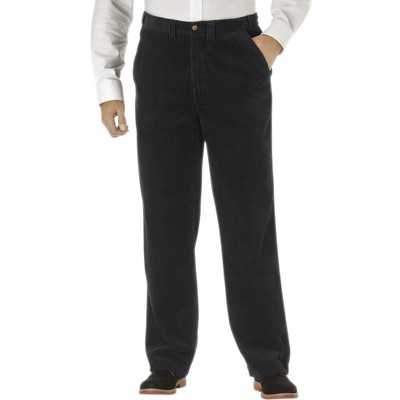 Kingsize Men's Big & Tall Six-wale Corduroy Plain Front Pants - Tall ...
