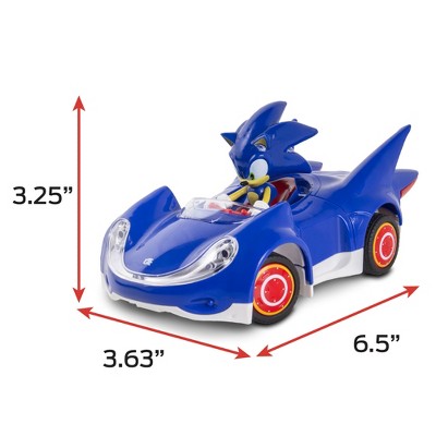Sonic & Sega All-Stars Racing RC: Sonic,1:28 Scale 2.4GHz Remote ...