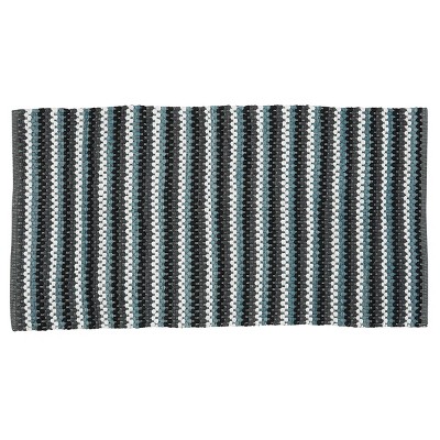 Park Designs Indigo Chindi Rag Rug 3x5 : Target