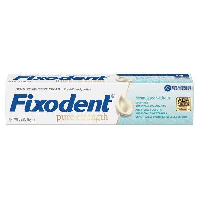 Fixodent Complete Original Denture Adhesive Cream - 2.4oz/2pk : Target