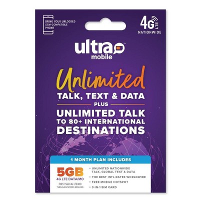 Ultra Mobile : SIM Cards : Target