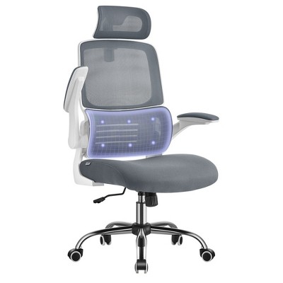 Yaheetech High Back Mesh Office Desk Chair With Multi-adjustable ...