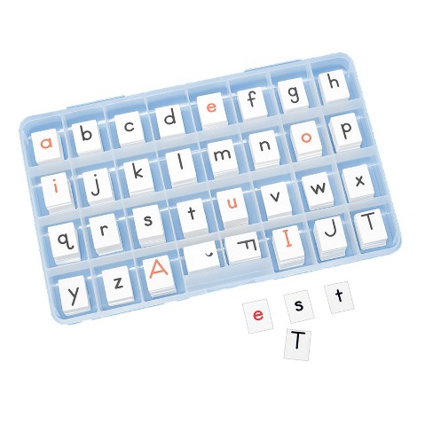 Primary Concepts Two-sided Alphabet Letter Tiles, 4 Sets, 272 Pieces ...