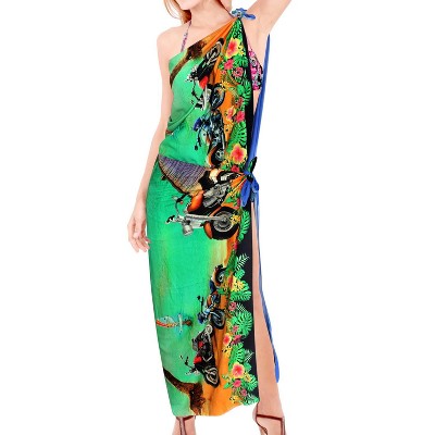 Happy Bay Men's Beachwear Wraps Vacation Lava Lava Swimwear Beach ...