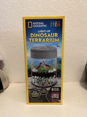 National Geographic Light-up Dinosaur Terrarium Kit For Kids : Target