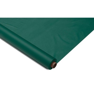 Crown Display 40 Inch. X 100 Feet Disposable Plastic Tablecloth Roll ...