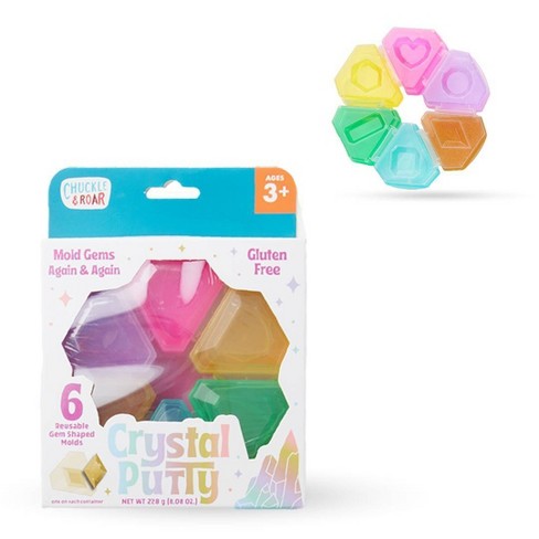 Chuckle & Roar 6 Colors Crystal Putty : Target