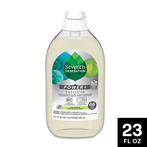 Seventh Generation Power Plus Laundry Detergent - Clean Scent - 23.1oz ...
