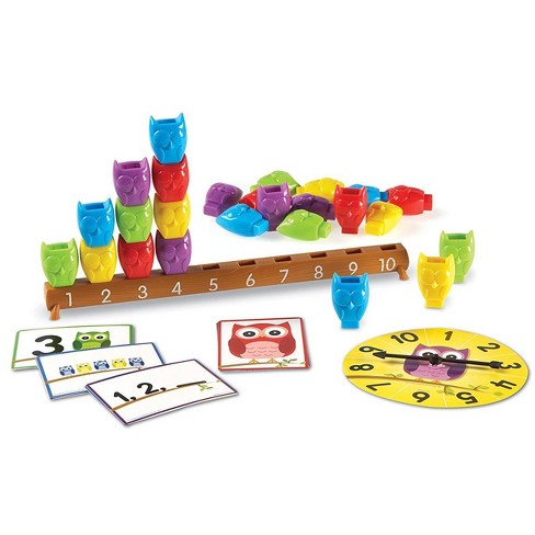 Learning Resources 1-10 Counting Owl Activity Set, 25 Pieces, Ages 3 ...