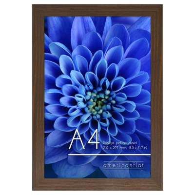Americanflat A4 Picture Frame, Walnut : Target
