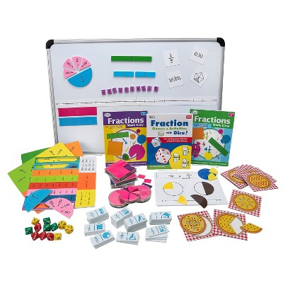 Didax Elementary Fraction Kit Multicolored (dd-211897) : Target