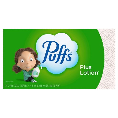 Puffs Plus Lotion Facial Tissue : Target