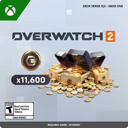 Overwatch 2 Coins X11,600 - Xbox Series X|s/xbox One (digital) : Target