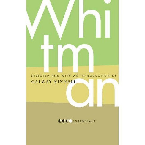 Essential Whitman - By Walt Whitman (paperback) : Target