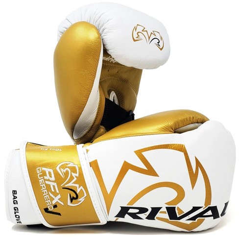 Rival Boxing Rfx-guerrero-v Sf-h Bag Gloves - 8 Oz. - White/gold : Target