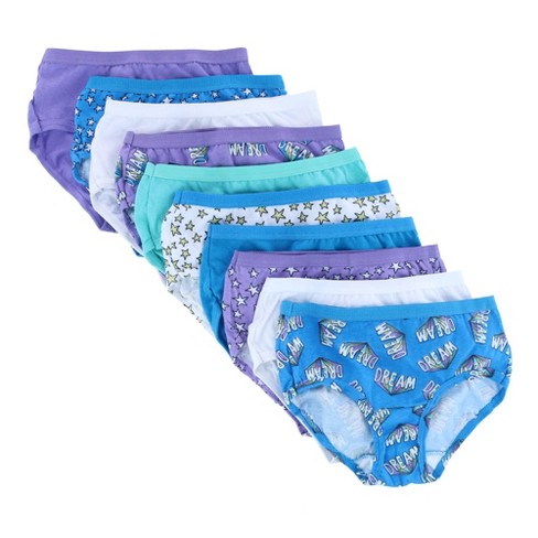 Fruit Of The Loom Girl's Low Rise Briefs Underwear (10 Pack), 10 ...