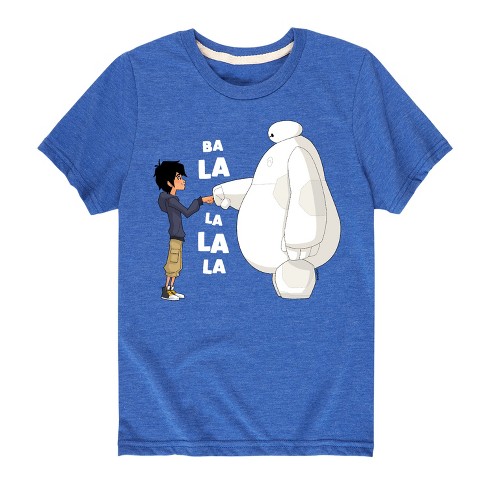 Boys' Disney Big Hero 6 Baymax Fist Bump Short Sleeve Graphic T-shirt ...