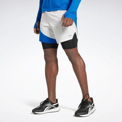 Reebok Running Two-in-one Shorts Mens Athletic Shorts : Target