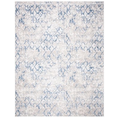 Amelia Standalone Power Loomed Area Rug - Light Grey/blue - 8'x10 ...