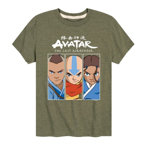 Boys' Avatar: The Last Airbender Aang Sokka Katara Trio Short Sleeve ...