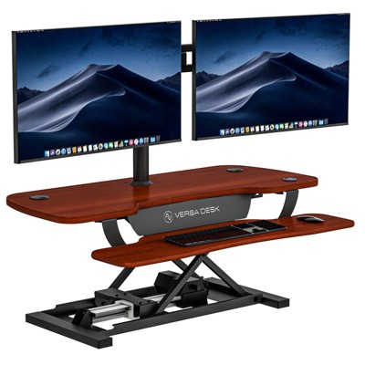 Versadesk 60" Foundry Bench Height Adjustable Standing Desk With Split ...