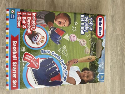 Little Tikes Junior Toy Baseball Starter Set - 3pc : Target