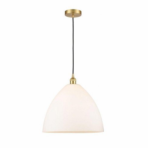 Innovations Lighting Edison Dome 1 - Light Pendant In Satin Gold : Target