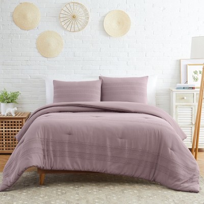 Modern Threads 3 Piece Clip-jacquard Comforter Set Merrick. : Target