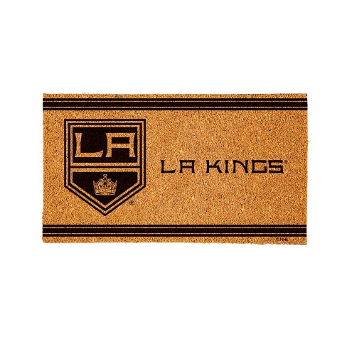 Evergreen Los Angeles Kings Logo Natural Coir 28 X 16 Inches Indoor ...