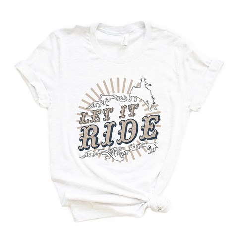 Simply Sage Market Women's Let It Ride Rodeo Short Sleeve Graphic Tee ...