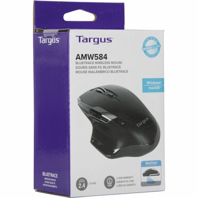 Targus Full-size Antimicrobial Wireless Bluetrace Mouse, Black : Target