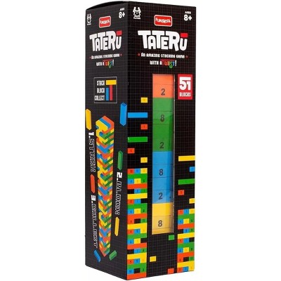 Amber Sports Hardwood Blocks Stacking Tower Game, Strategy Game For 2 ...