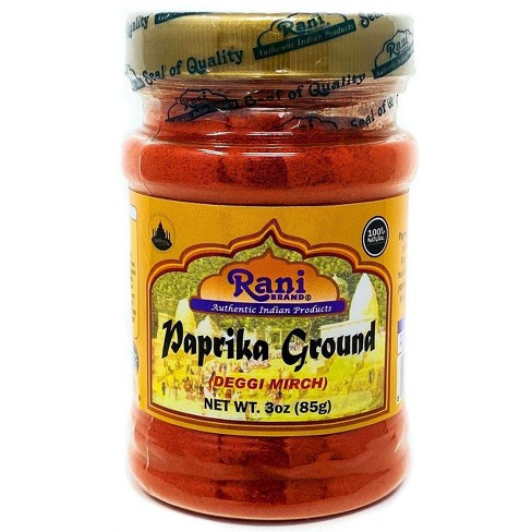 Paprika (deggi Mirch) Ground - 3oz (85g) - Rani Brand Authentic Indian ...