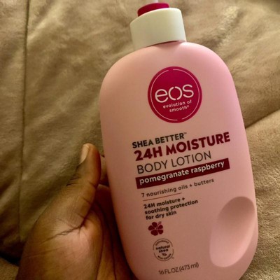 Eos Shea Better Moisture Body Lotion - Pomegranate Raspberry - 16 Fl Oz ...