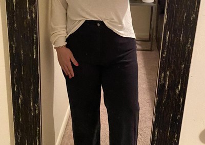 Women's High-rise Sailor Wide Leg Ankle Jeans - Universal Thread™ Black ...