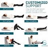 Memory Foam Bed Wedge Pillow – 3-in-1 Support, Adjustable to 4.5, 7.5 ...