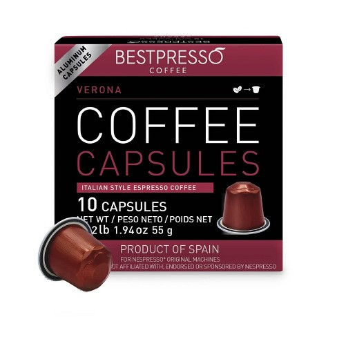 Bestpresso Verona Blend (high Intensity) Espresso Pods For Nespresso ...