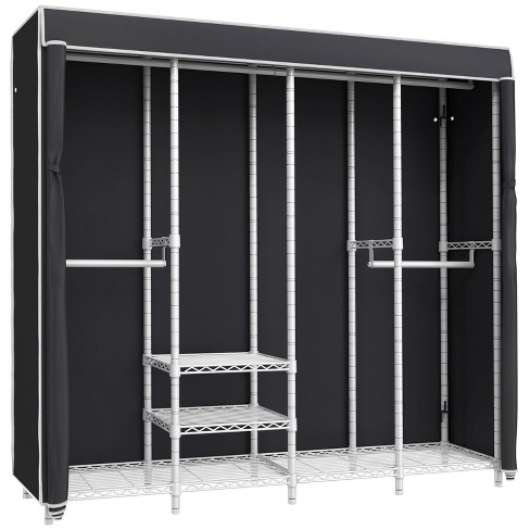 Vipek V40c Covered Garment Rack Heavy Duty Clothes Rack With Cover ...