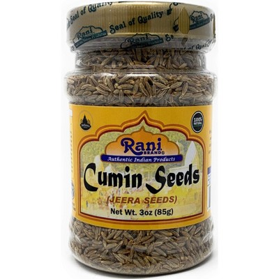 Cumin Seeds Whole (jeera) Spice - 3oz (85g) - Rani Brand Authentic ...
