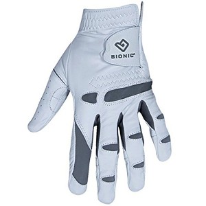 Men's Bionic Technologies Performance Grip Pro Golf Gloves-whitegray Sm ...