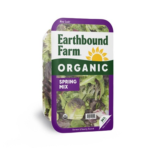 Earthbound Farm Organic Spring Mix Lettuces - 16oz : Target