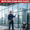 15ft/12ft Telescopic Pressure Washer Extension Wand – Adjustable ...