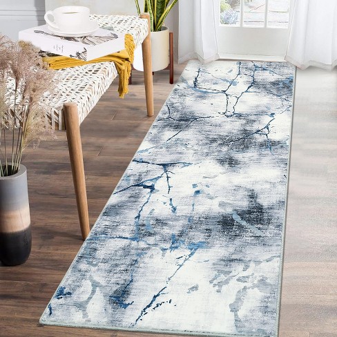 Modern Rugs For Living Room Bedroom Abstract Area Rug Soft Non Shedding Low Pile Rug Target