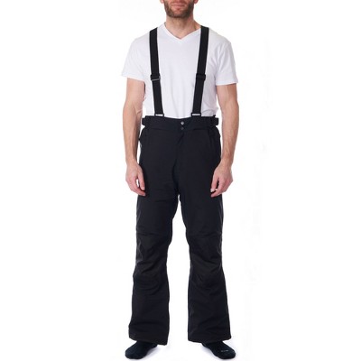 Alpine Swiss Mens Waterproof Snow Pants With Removable Suspenders ...