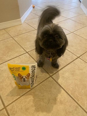 Heckova! Freeze-dried Raw Beef Lover Beef Liver Flavor Bites Dog Treats ...