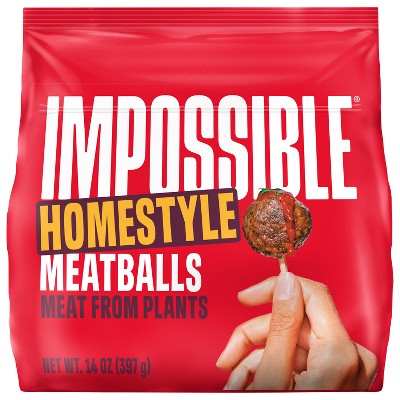 Impossible Plant Based Meatballs - Frozen - 14oz : Target